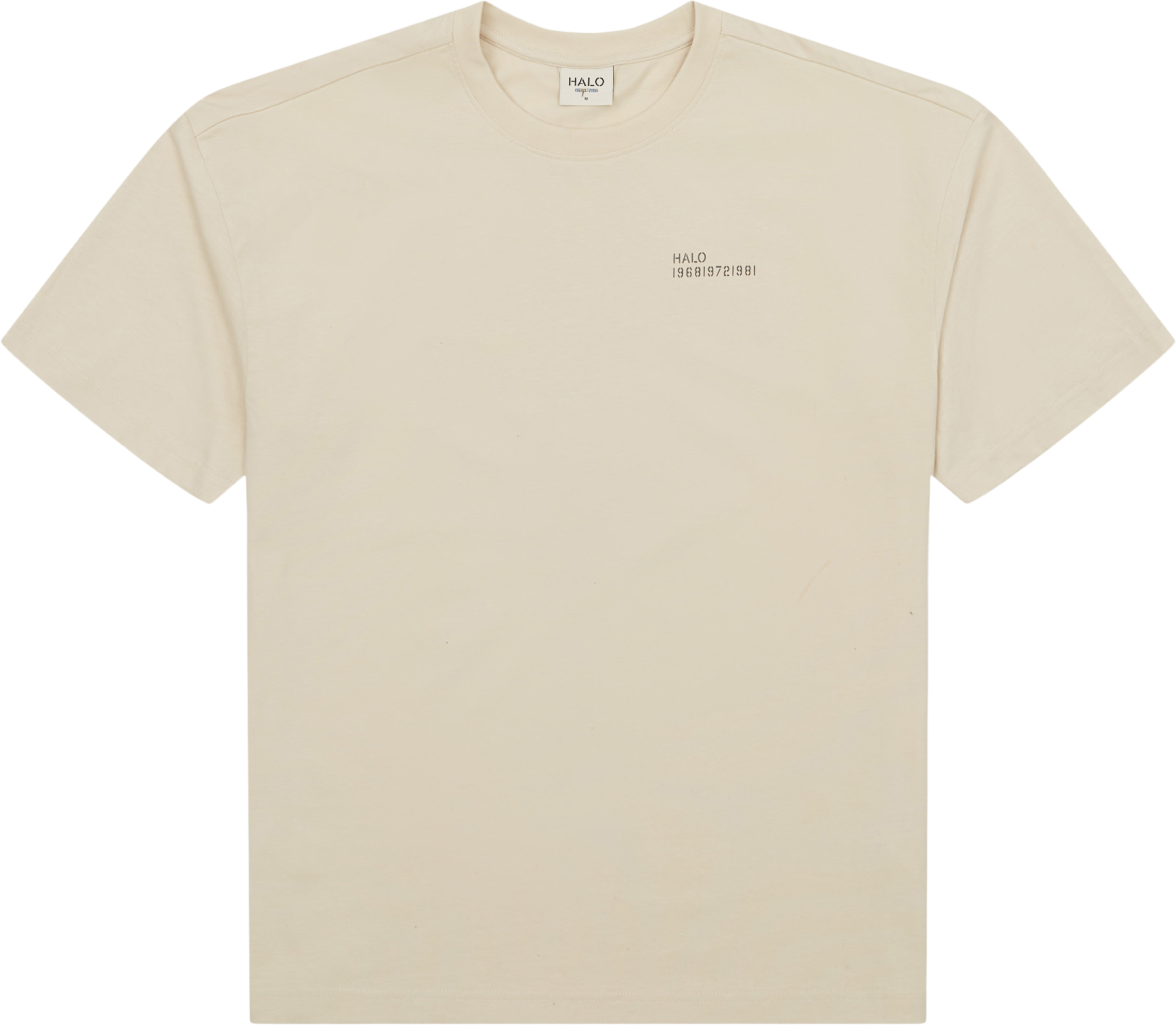 Graphic Boxy Tee | OYSTER GRAY | HALO | €27