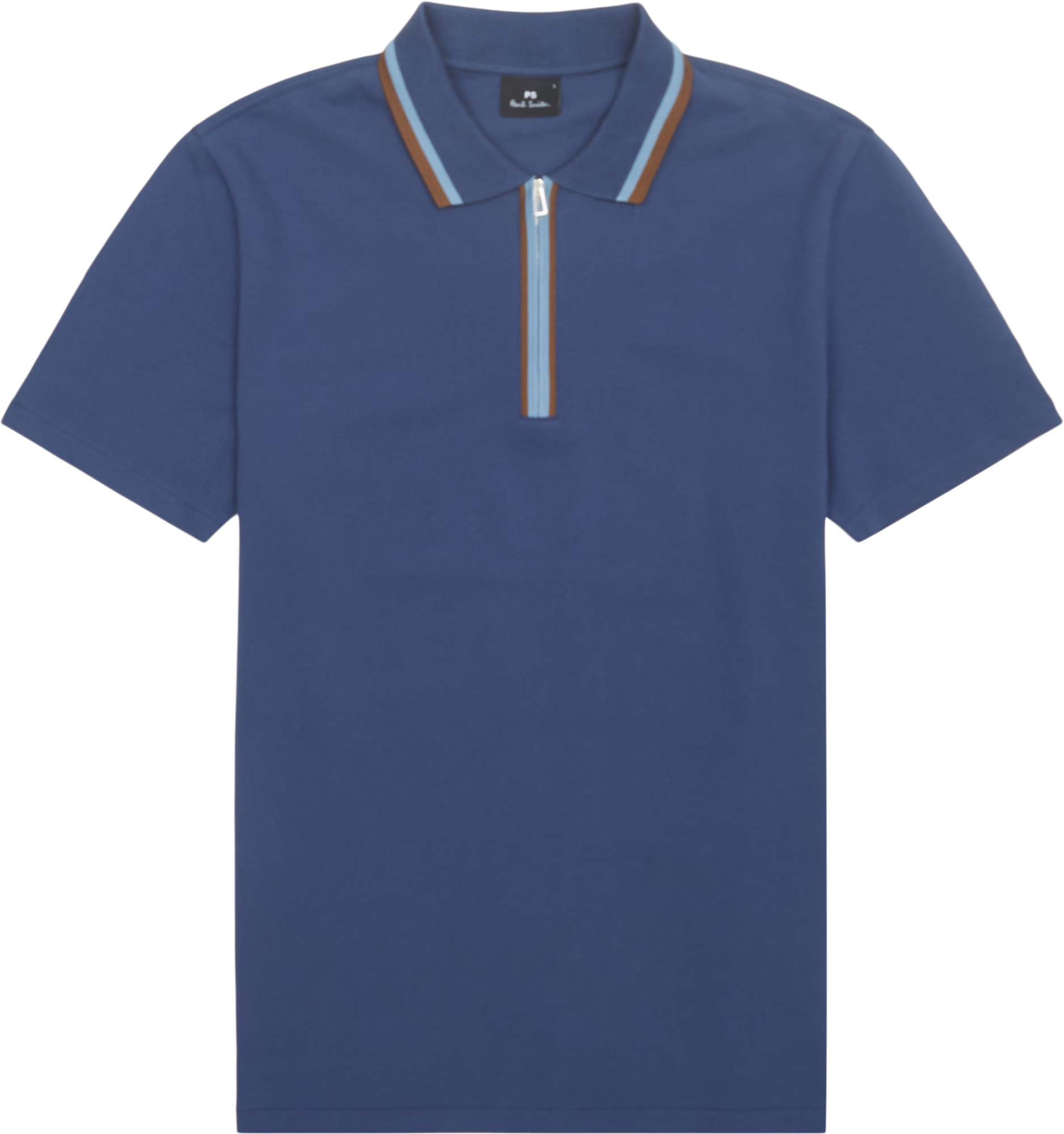 M2R-322Y-V21511 POLO ZIP T-SHI | BLÅ | PS Paul Smith | 950 kr.
