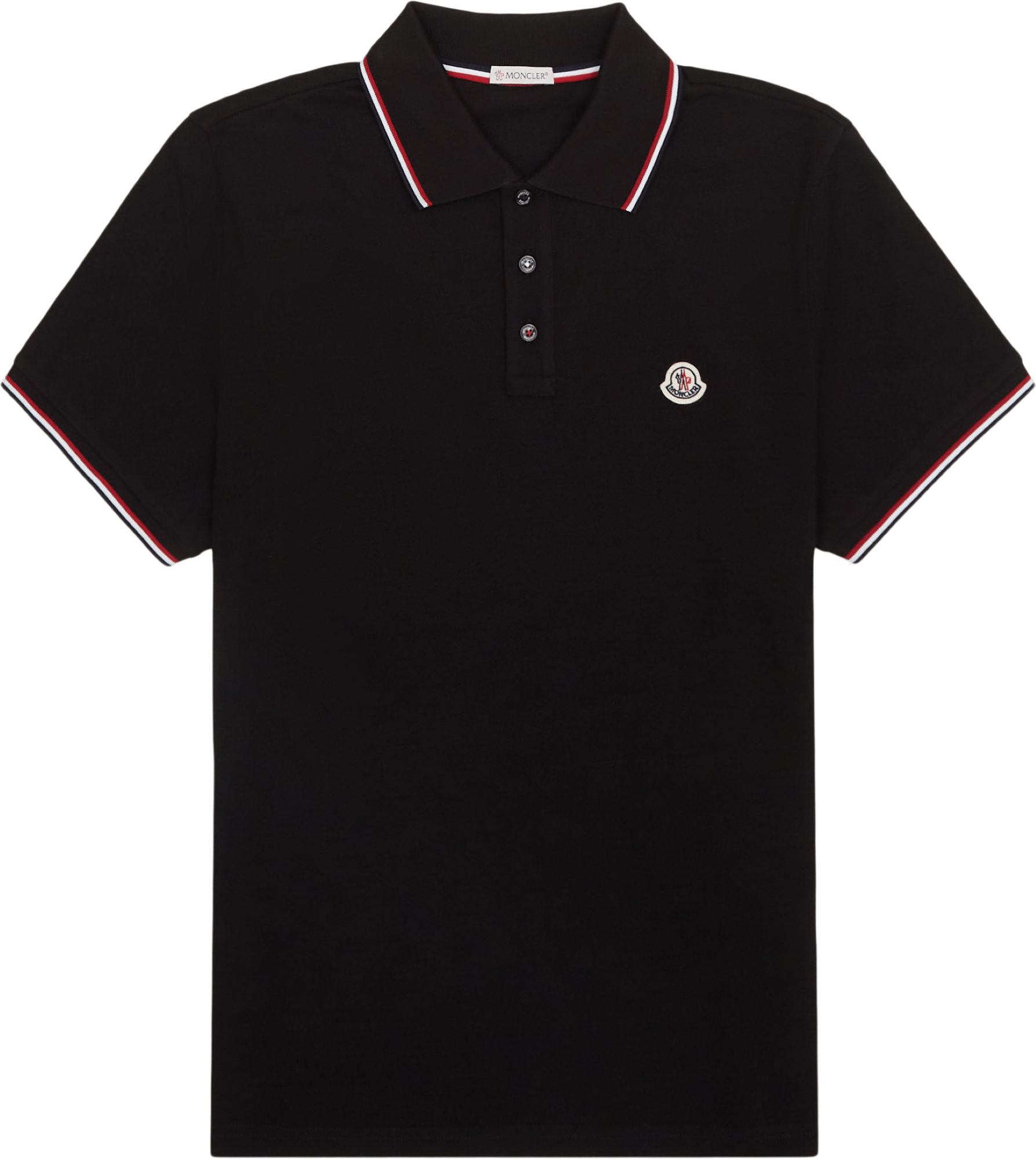 Polo T-shirt | SORT | Moncler | 3 381 kr