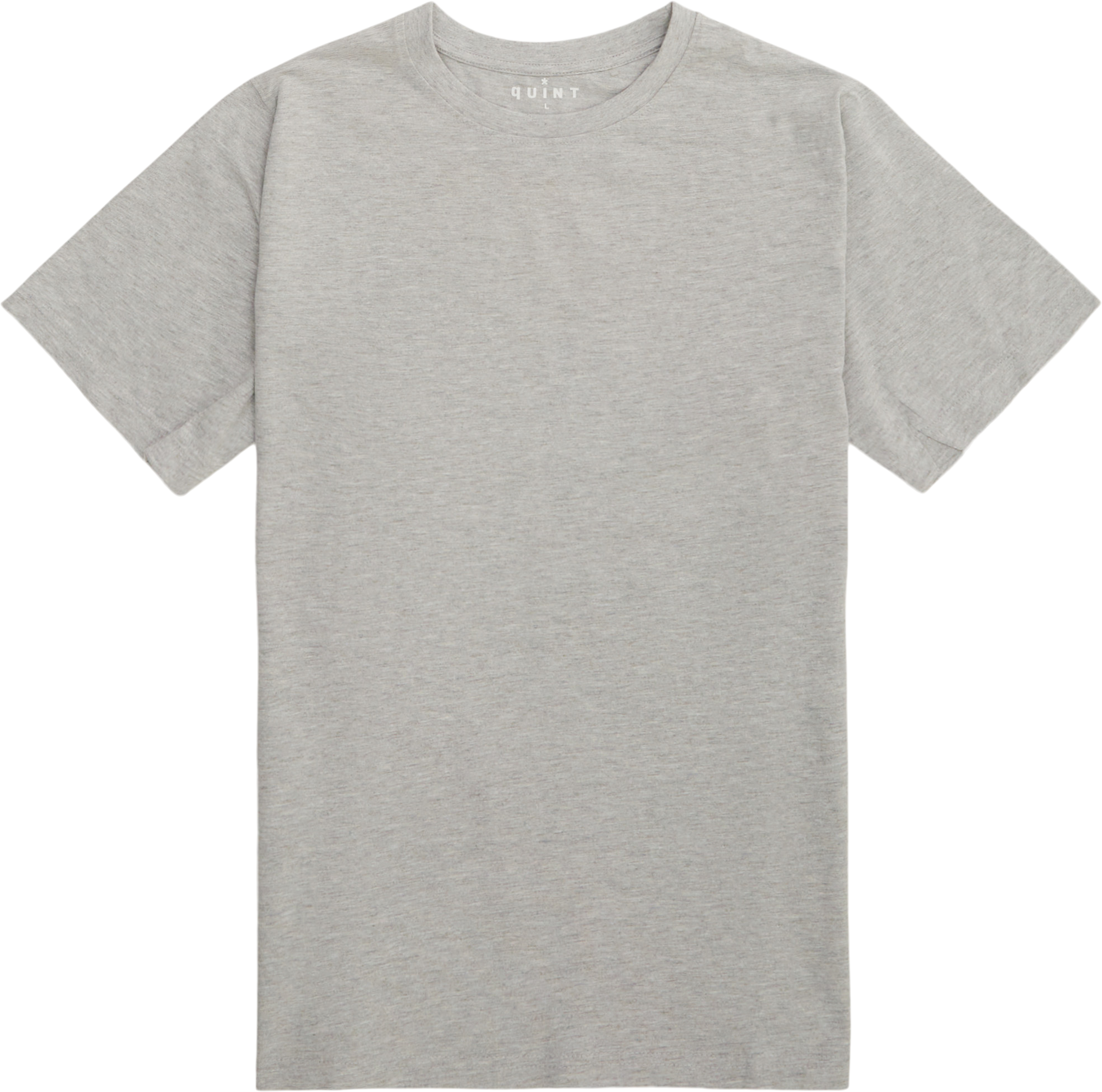 Pete T-shirt | GREY MELANGE | qUINT | €20